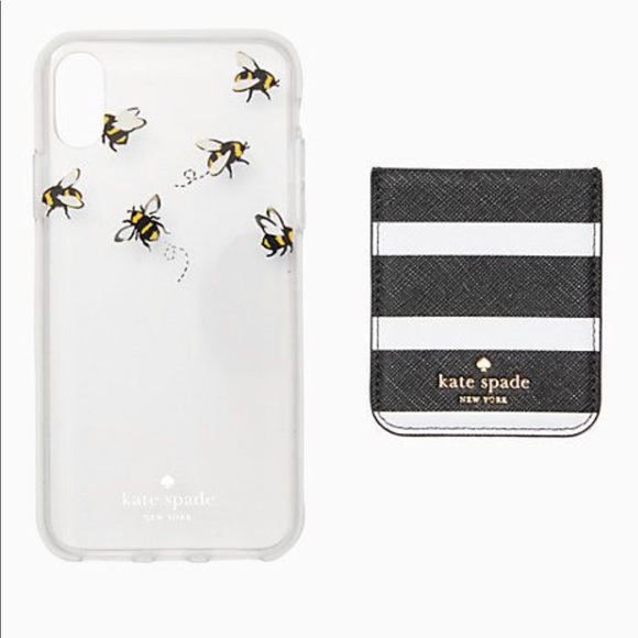 kate spade | Accessories | Kate Spade Iphone Case And Sticker Gift Set ...